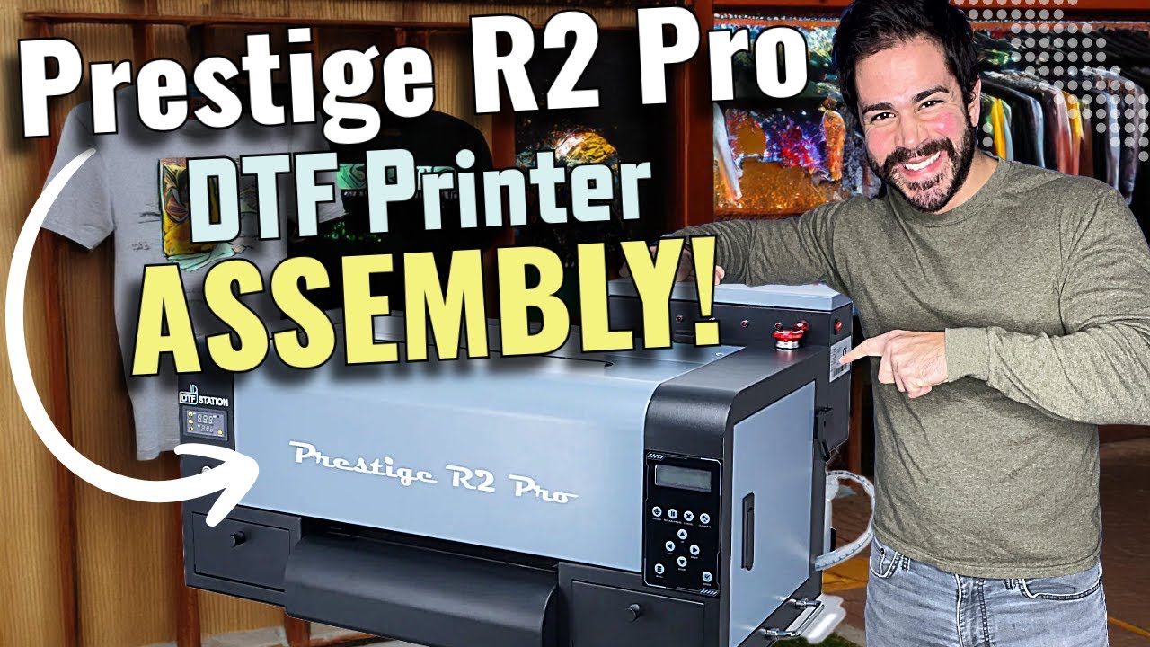 Step-by-Step Assembly of the Prestige R2 Pro DTF Printer | Full Setup Guide - YouTube