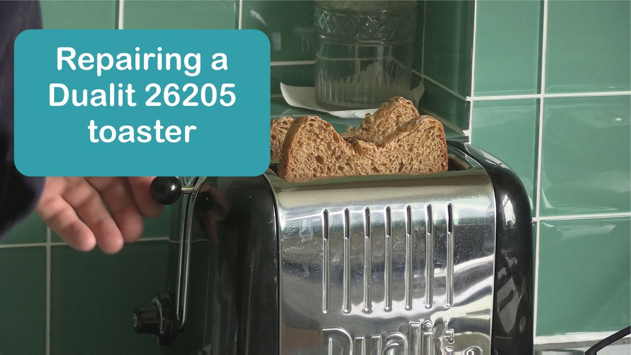 Dualit lite 26205 toaster repair - YouTube