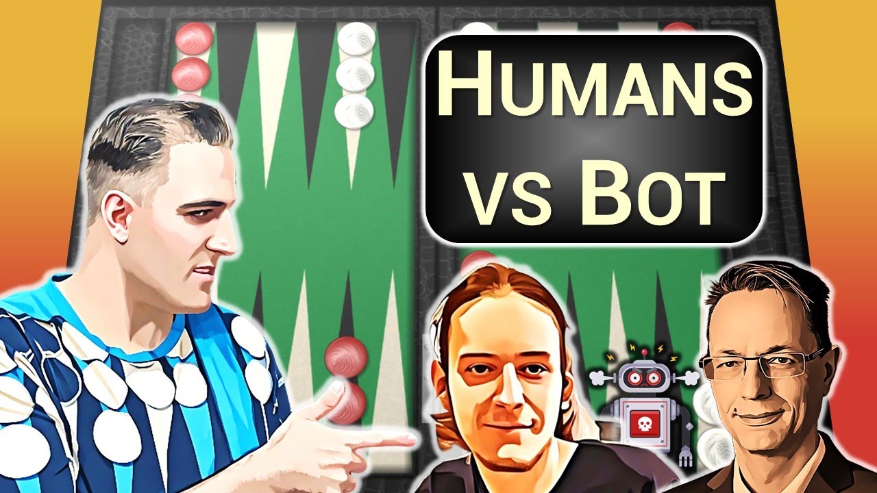 HUMANS Kalin Stefanov and Mikel Goettl COLLIDE with Backgammon Bot - EPIC BATTLE! 🎲🎲 - YouTube