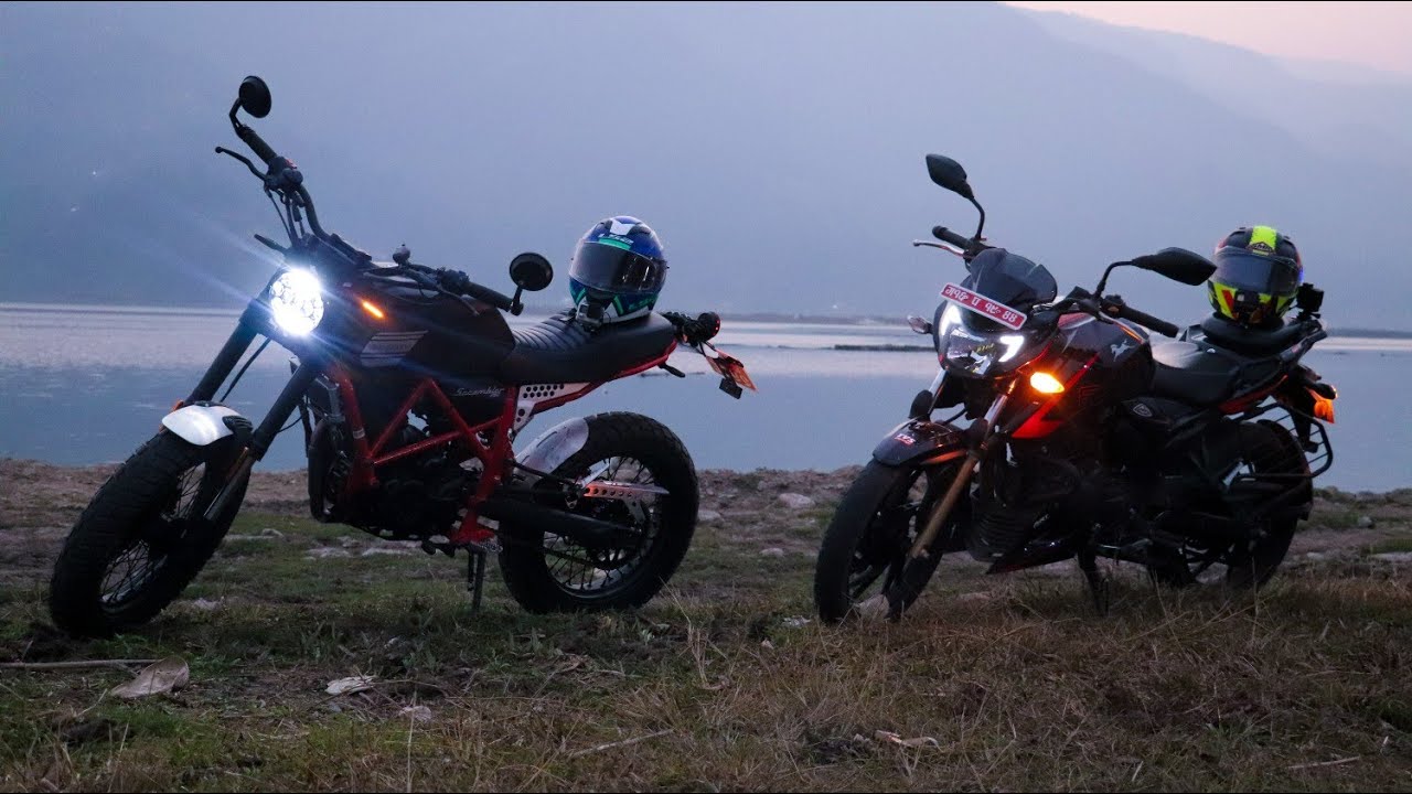 Motorhead Gave Us Scrambler 250 For Free 😱 @AKR | Night Ride 🌃On ...