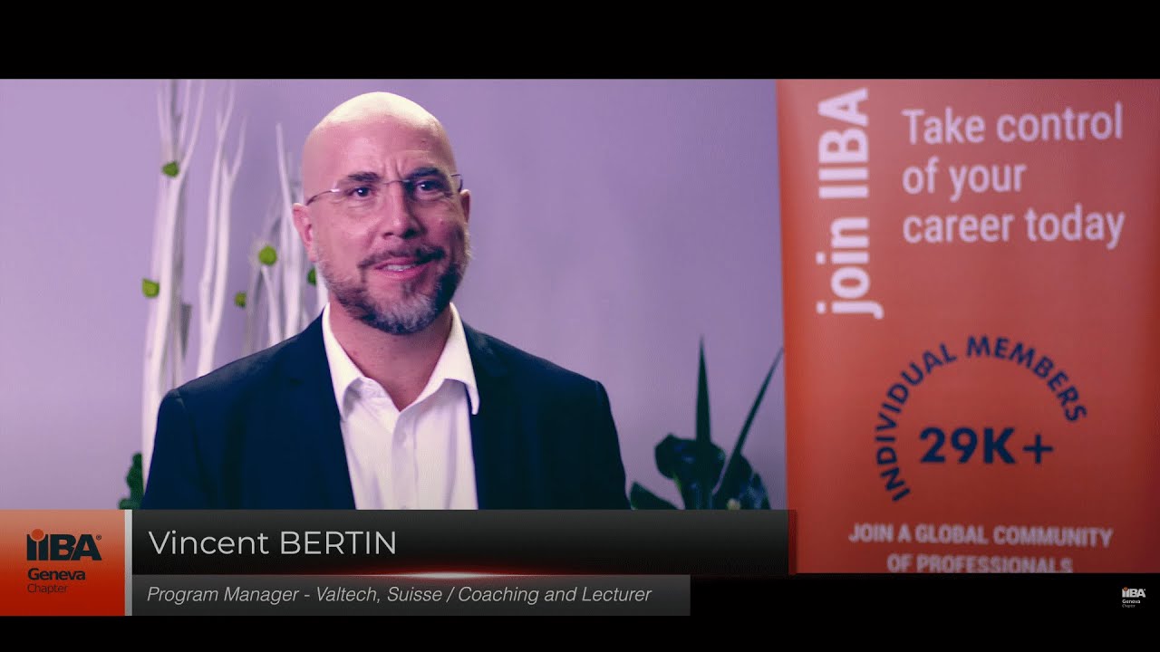 Interview avec le business analyste Vincent Bertin au congrès 2022 - YouTube