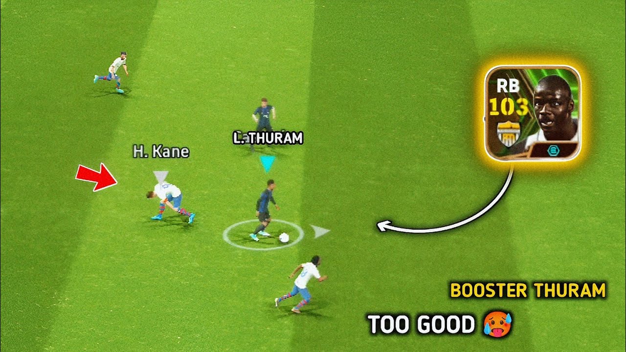 103 Booster Thuram Actually Too Good 🗿 | Lilian Thuram | eFootball 24 ...