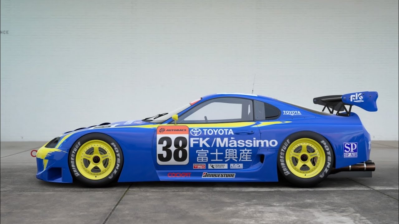 Toyota Supra GT500 - Gran Turismo 7 - YouTube