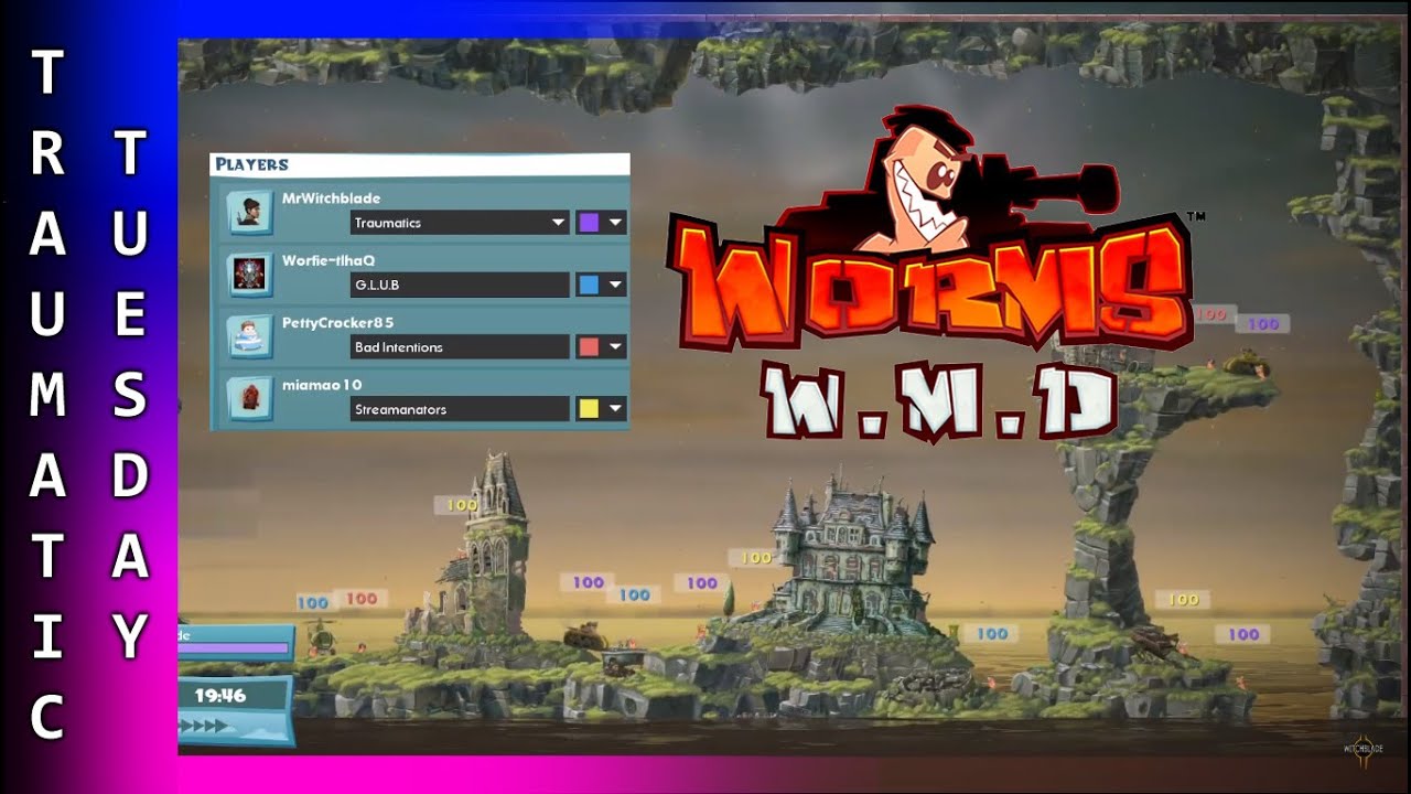 Worms WMD - Traumatic Tuesday - 4th Jul - Group Play - YouTube
