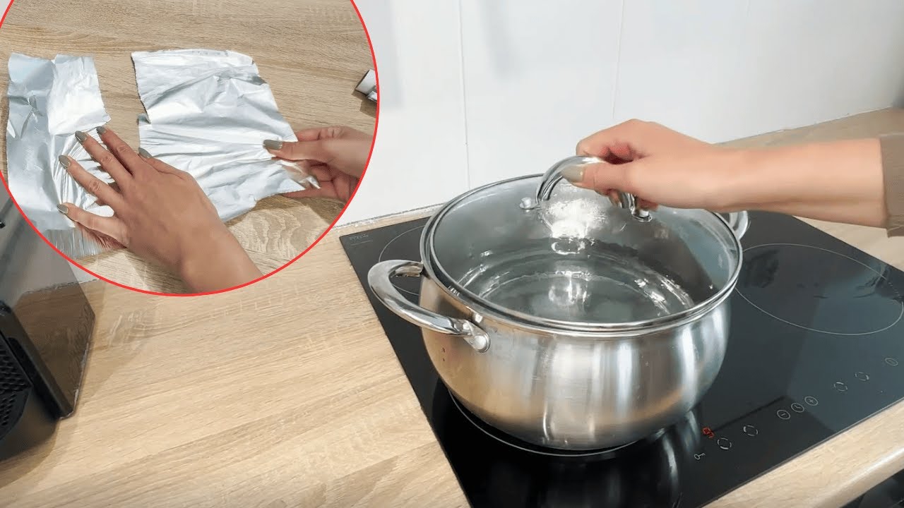 Put Aluminum Foil in Boiling Water – No More Water Spots or Limescale ...