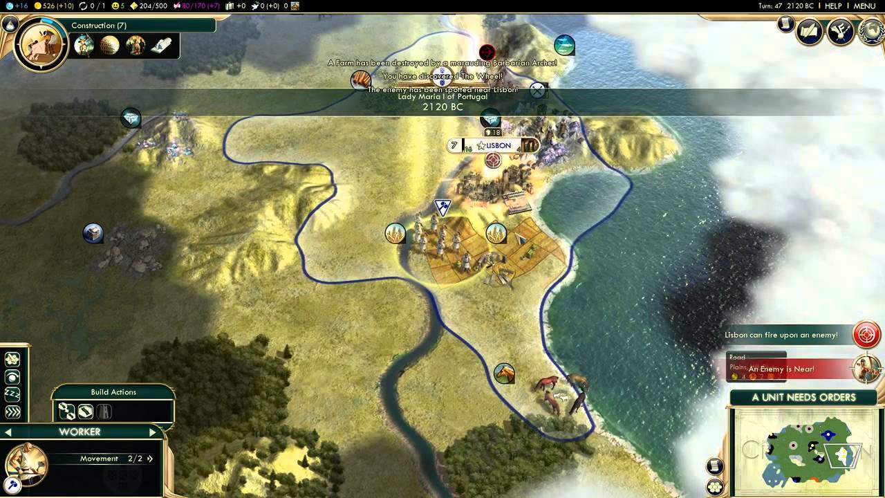 Civilization V Basics 6: City States - YouTube
