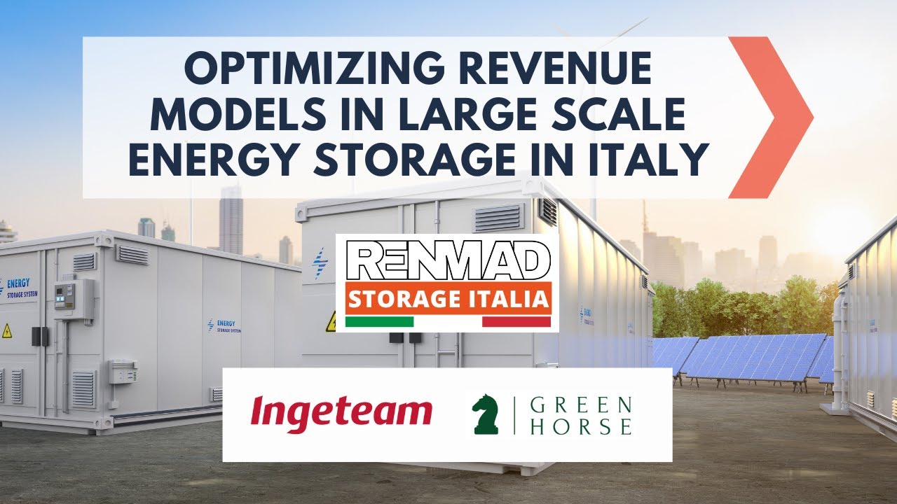 Optimizing revenue models in large scale energy storage in Italy ⚡🟠 ...