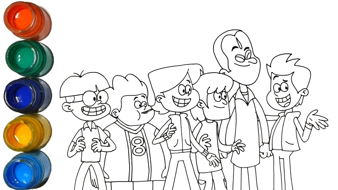 How to draw Golmaal Jr cartoon characters #267 - YouTube