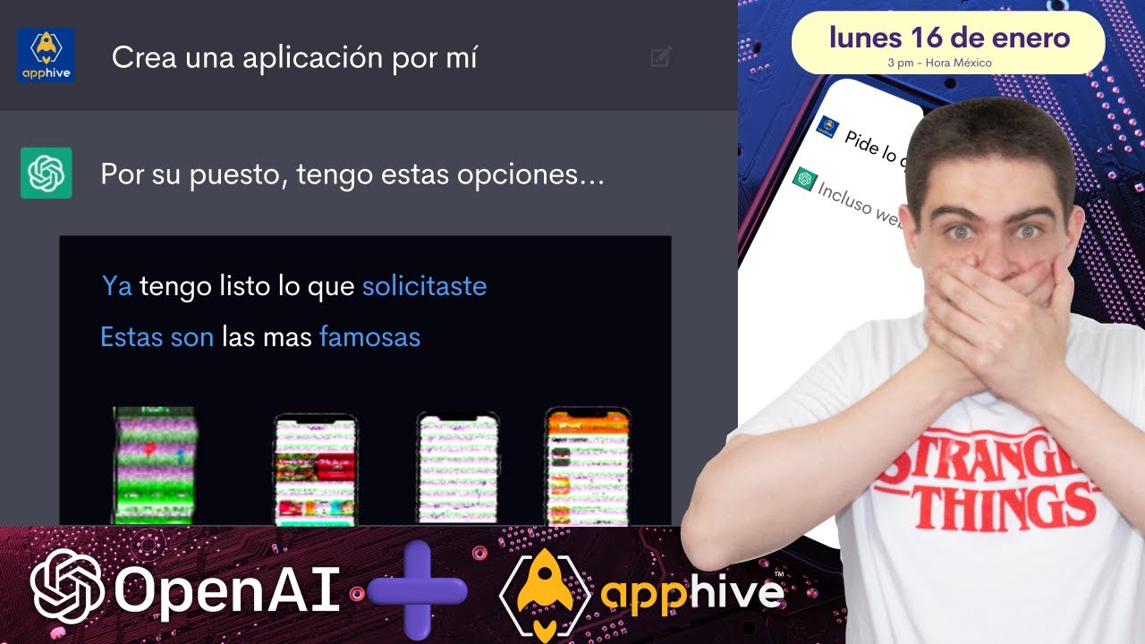 Crea tu App con Apphive y Chat GPT | Cap. 1 - YouTube