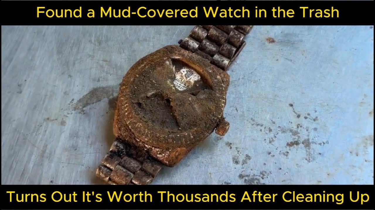 Found a Mud-Covered Watch in the Trash | Machine Resurrection - YouTube