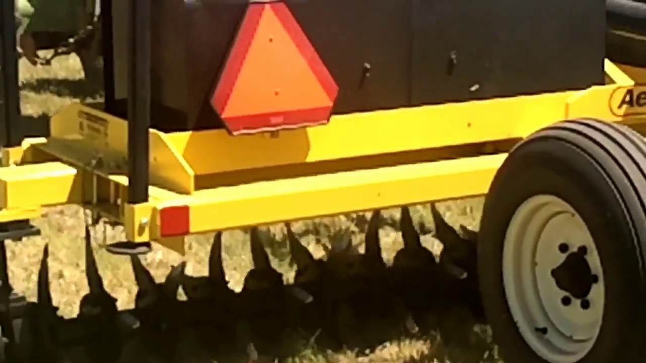 Aerway 15' Aerator in Bermuda Grass - YouTube