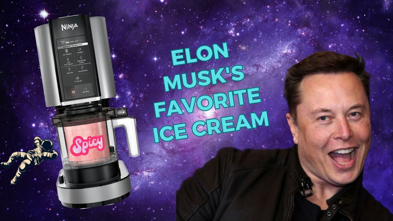 how to make ELON MUSK'S favourite ice cream with your NINJA CREAMI ...