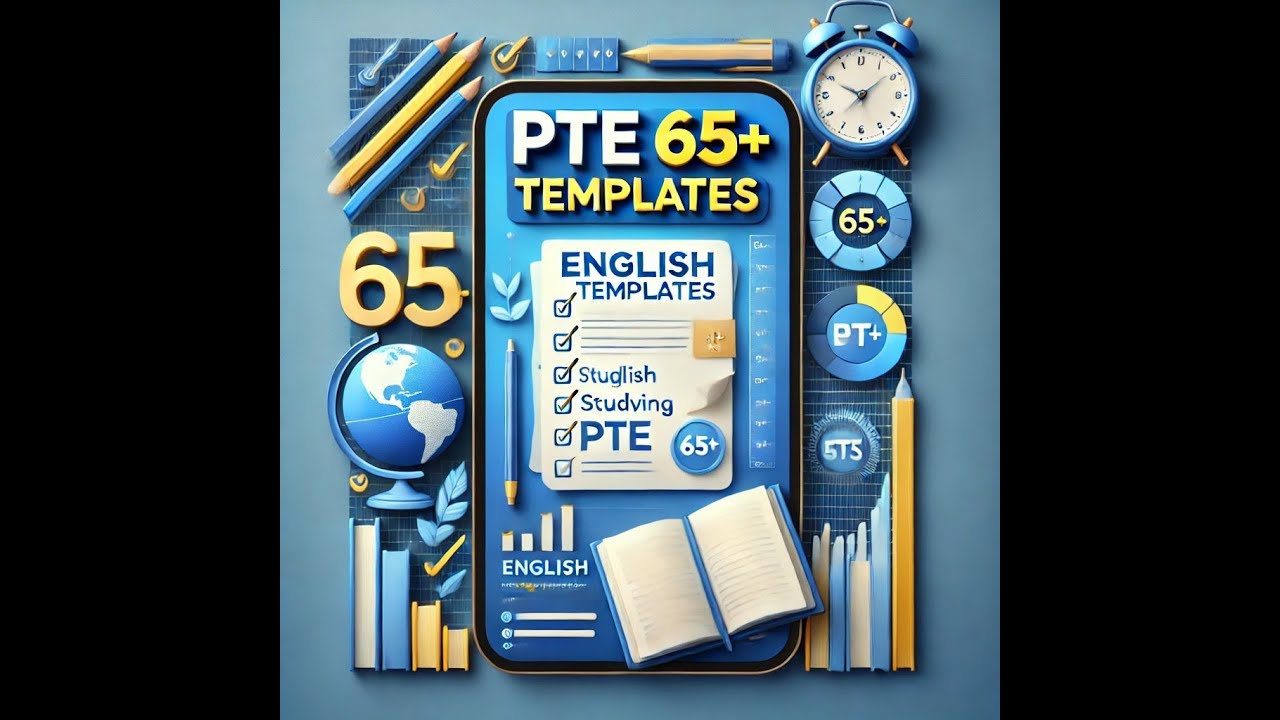 Học template PTE 65+ - YouTube