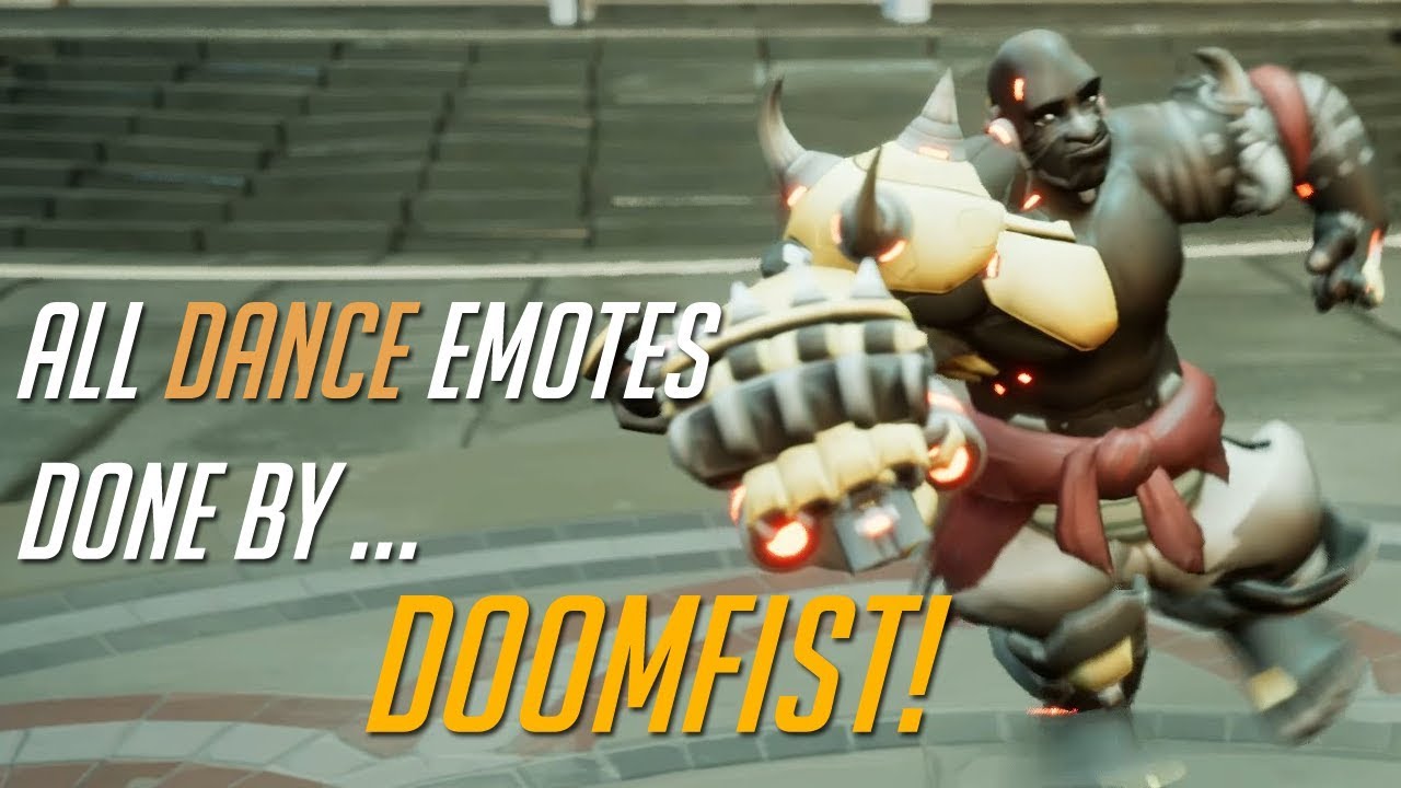 Doomfist Performs All Dance Animations! - YouTube