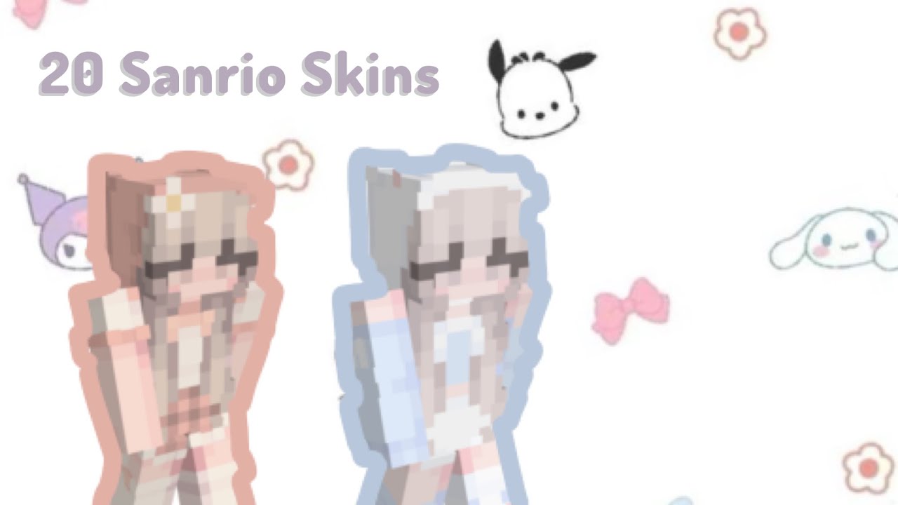 20 Sanrio Minecraft skins for girls! 🌸 - YouTube