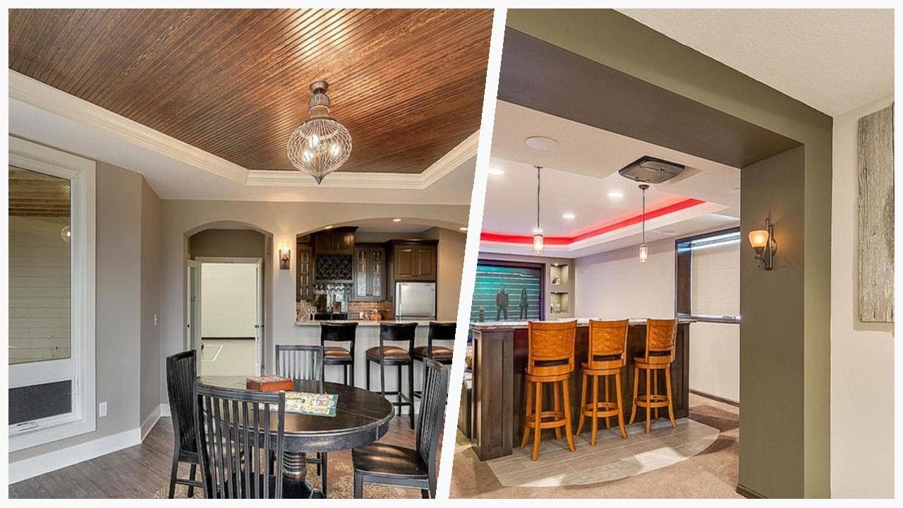 75 Premium Transitional Basement Design Ideas You'll Love - YouTube