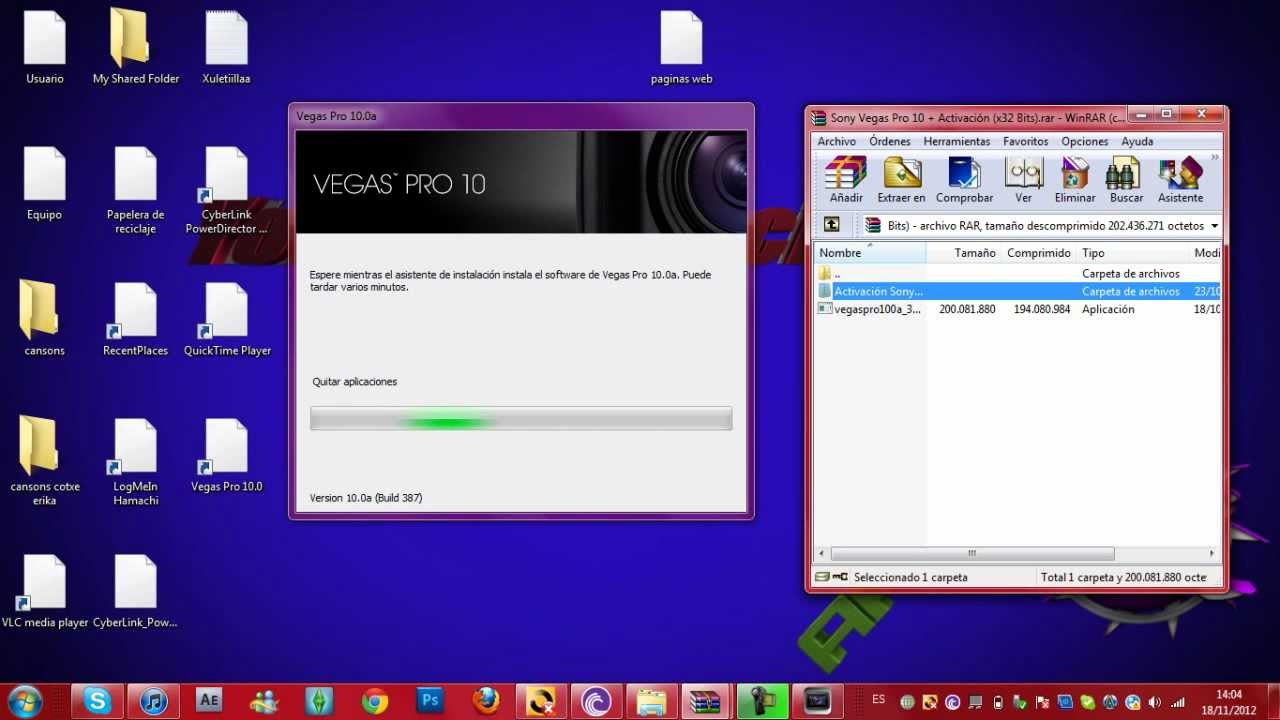 Tutorial descargar Sony Vegas pro 10 + Con todos los idiomas + CRACK ...