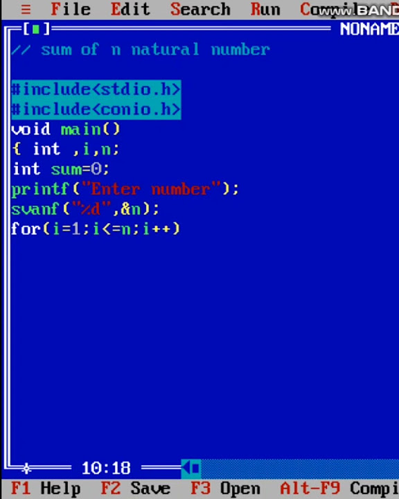 sum of N natural number in #c #language #program #shorts #viralvideo #programming #clanguage ...