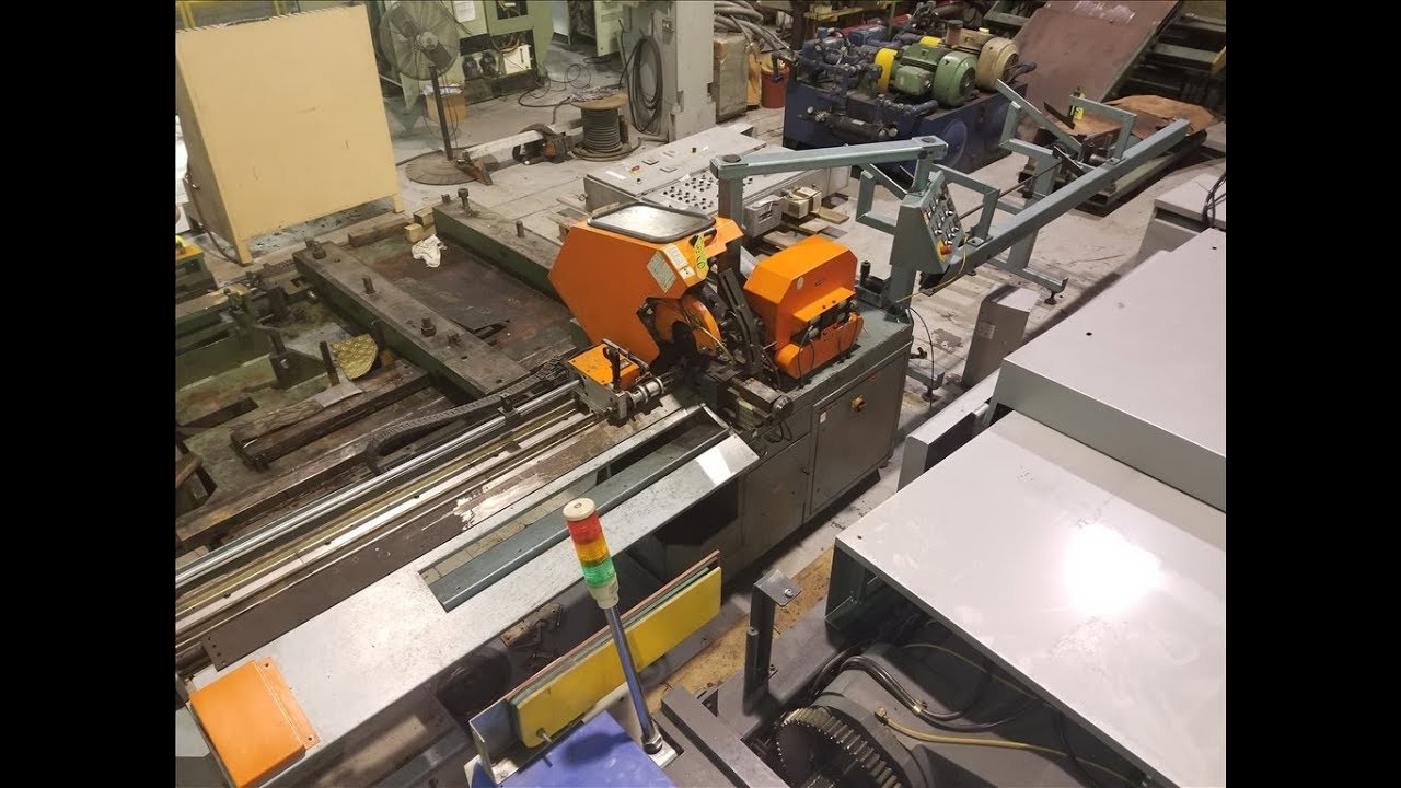 Scotchman 315RFA/LT Fully Automatic Cold Saw - YouTube