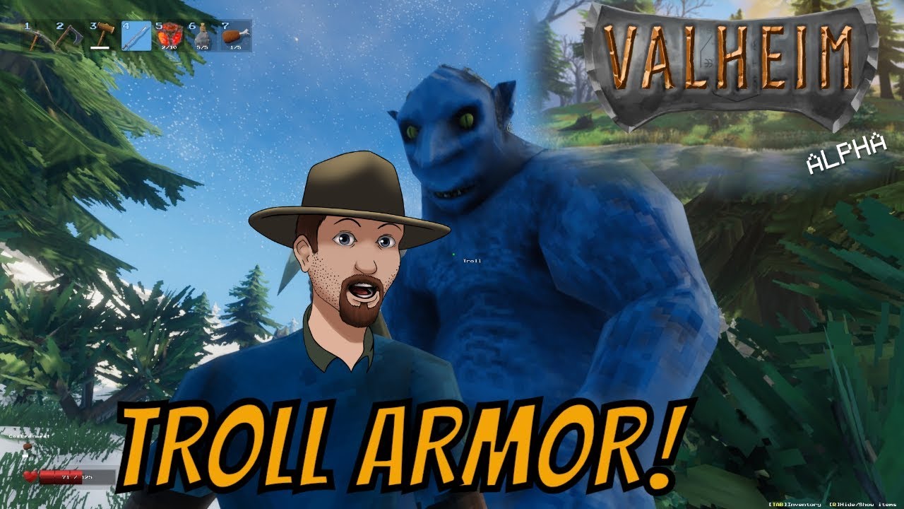 TROLL ARMOR! JUMPING WORLDS AND MY THOUGHTS- VALHEIM EP. 14 - YouTube