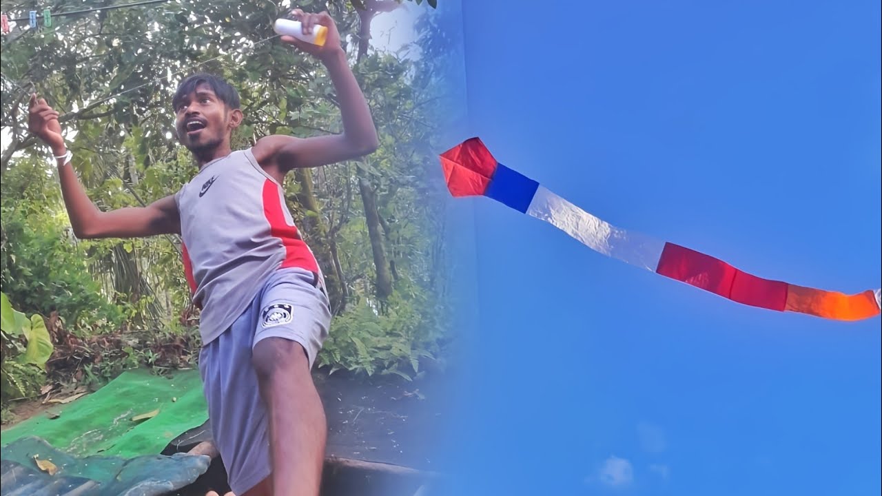 පොඩි නයා සරුංගලය /How to make kite/ iratu naya sarungalayak hadamu ...