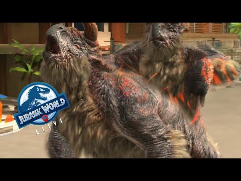 Megalotops Sloth Raid brings so much pain😫 ( Jurassic World Alive 2.10 ...