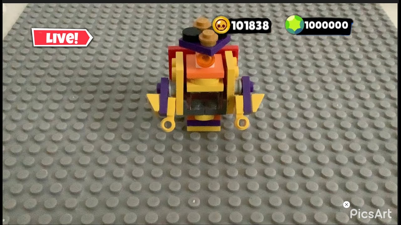 How to build lego king Rico brawl stars - YouTube