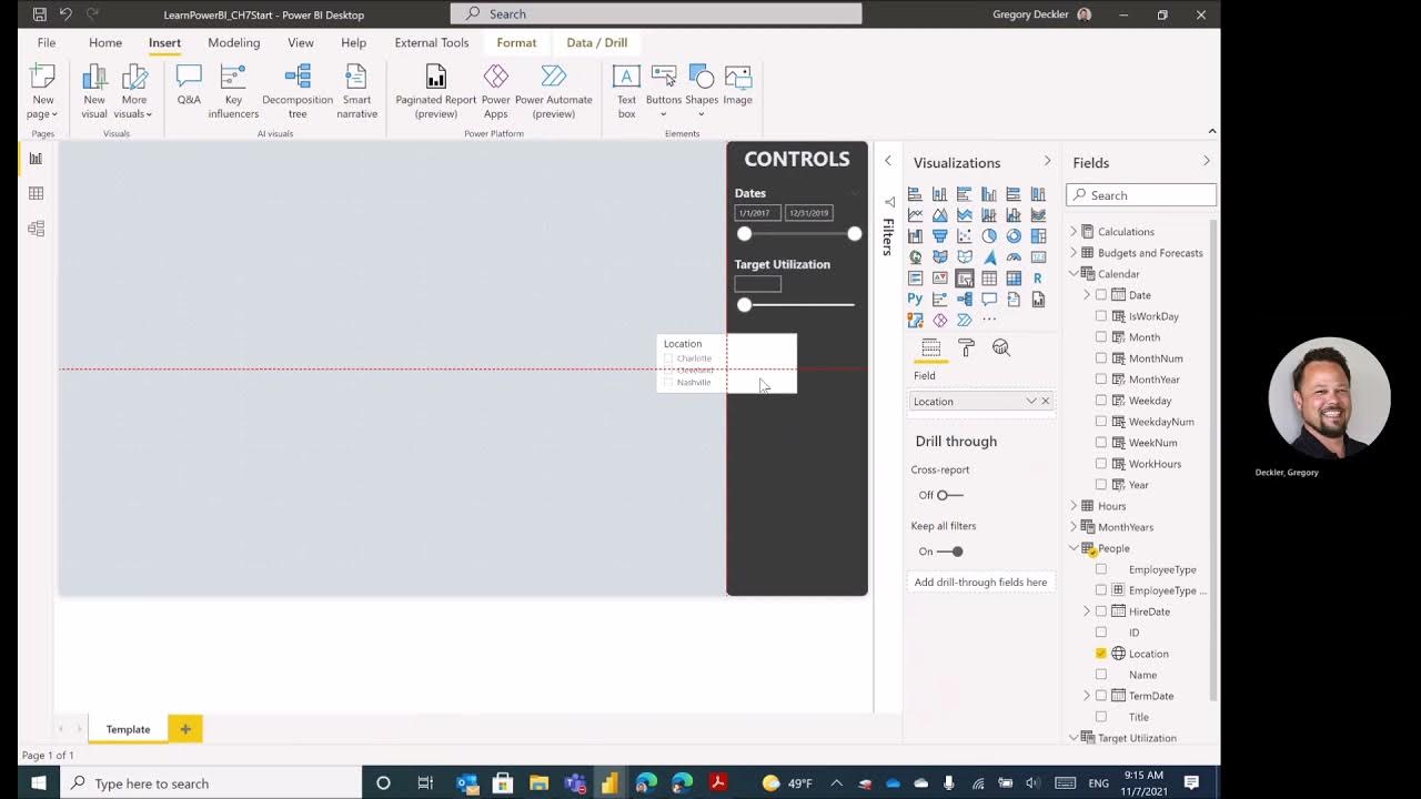 Learn Power BI - Second Edition | 7. Creating the Final Report - YouTube
