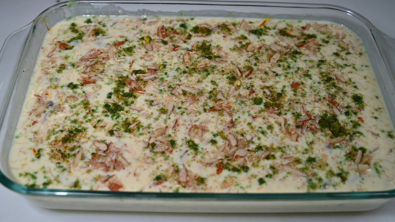 How to Make The Best Vermacelli Pudding چگونه بهترین پودینگ ورماشلی را ...