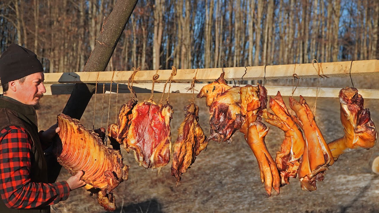 AFUMAREA CĂRNII DE PORC cu Fum Rece și Cald - ep176 - YouTube