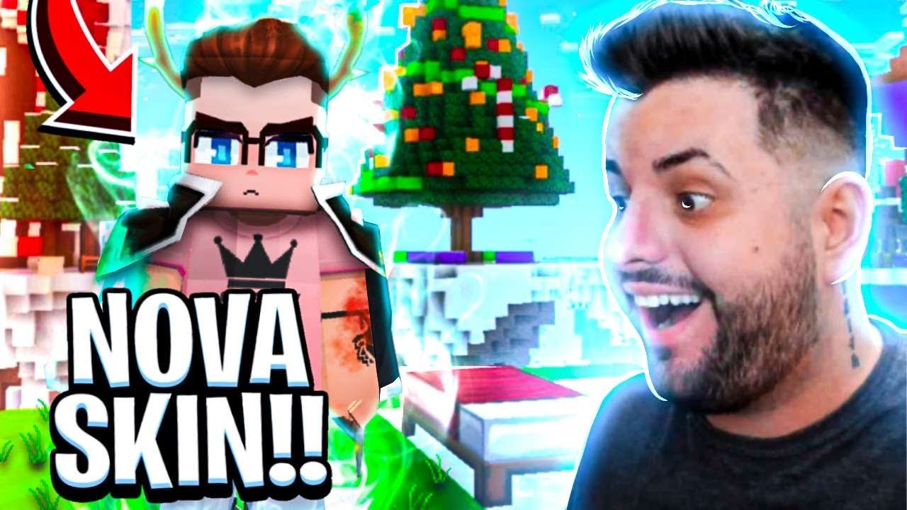 ESSA É MINHA SKIN DEFINITIVA !! (BLOCKMAN GO BED WARS) - YouTube