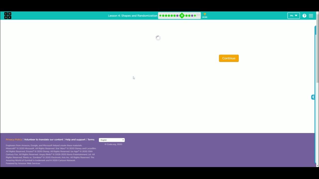 Code org CSD Unit 3 Lesson 4 Shapes and Randomization - YouTube