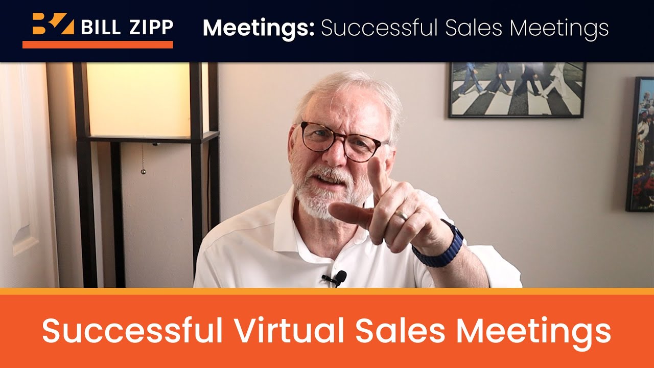 Successful Virtual Sales Meetings: The First Five Minutes - YouTube
