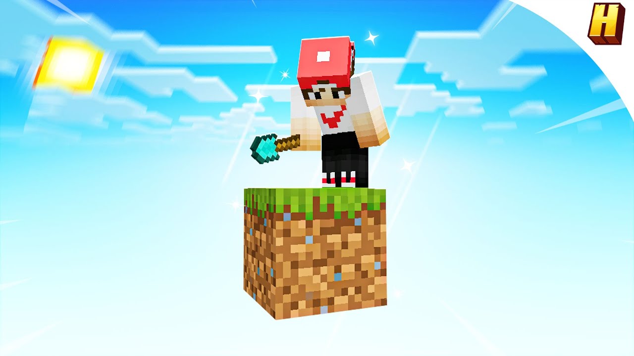 Survivre Sur Une Seul Block Sur Minecraft Hyping Oneblock Youtube