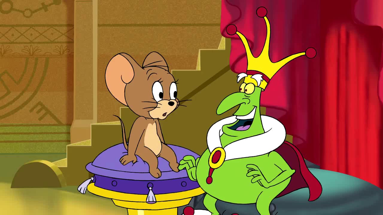 The Jerry Mouse met the king of outer earth and was warmly entertained ...