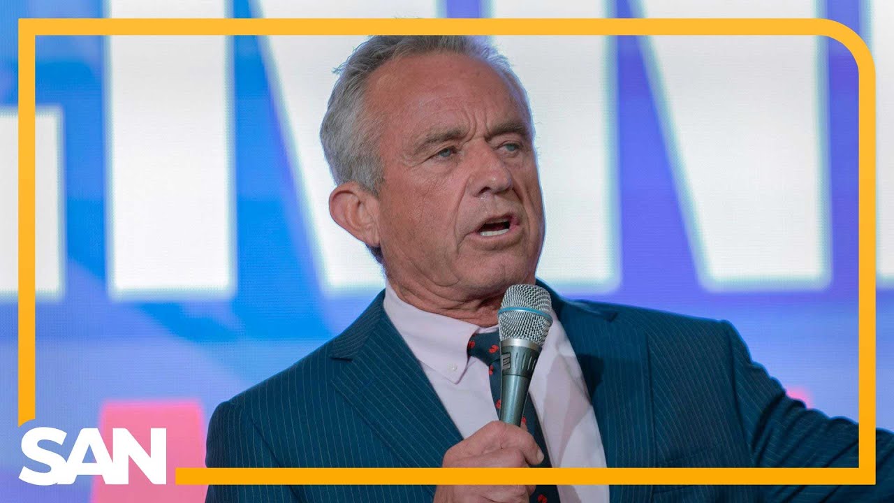 RFK Jr. responds to new claims of sexual assault and eating dog - YouTube