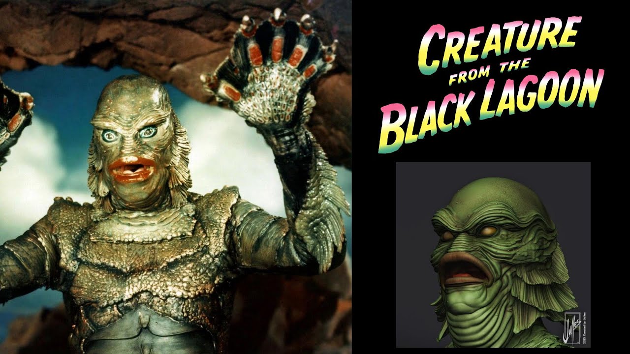 Monster Mania Creature from the Black Lagoon Julles Modelado Busts ...