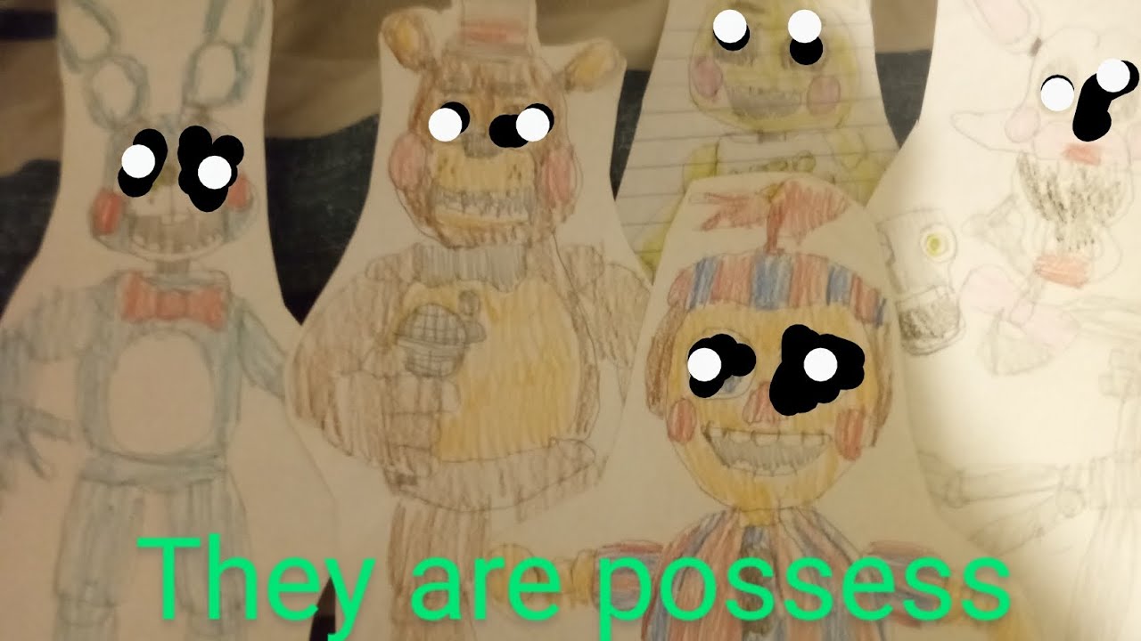 why the toy animatronics is possess by the DCI kids FNAF theory - YouTube