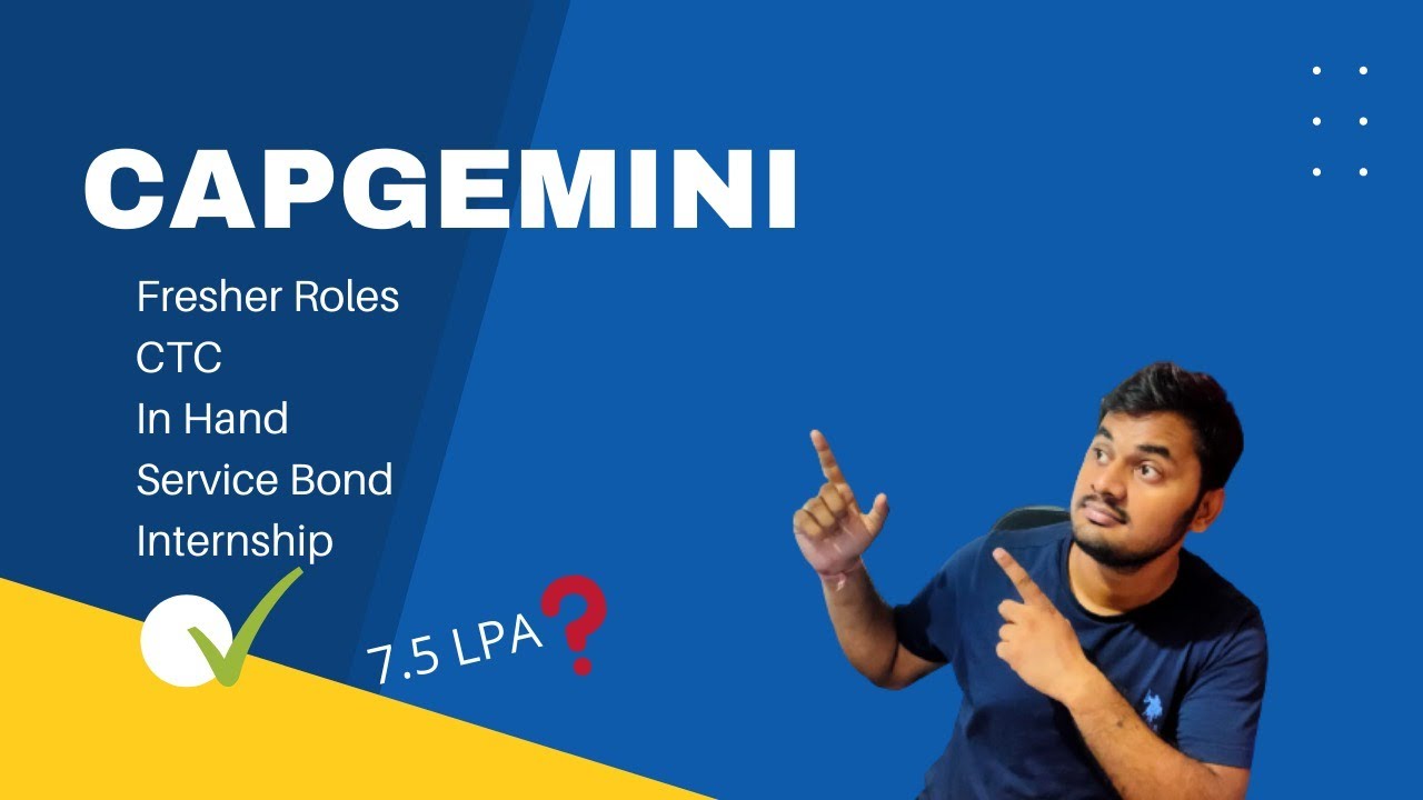 Must watch before joining Capgemini | All about Capgemini | CTC | IN ...