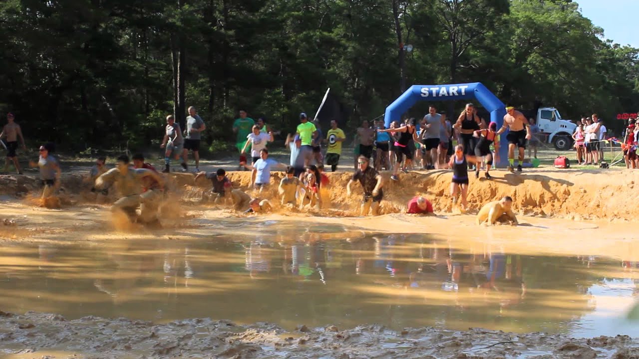 Emerald Coast Mud Run 2014 Starting Line - YouTube