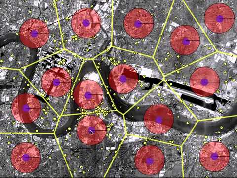 Voronoi/Particles Experiment 2 - YouTube