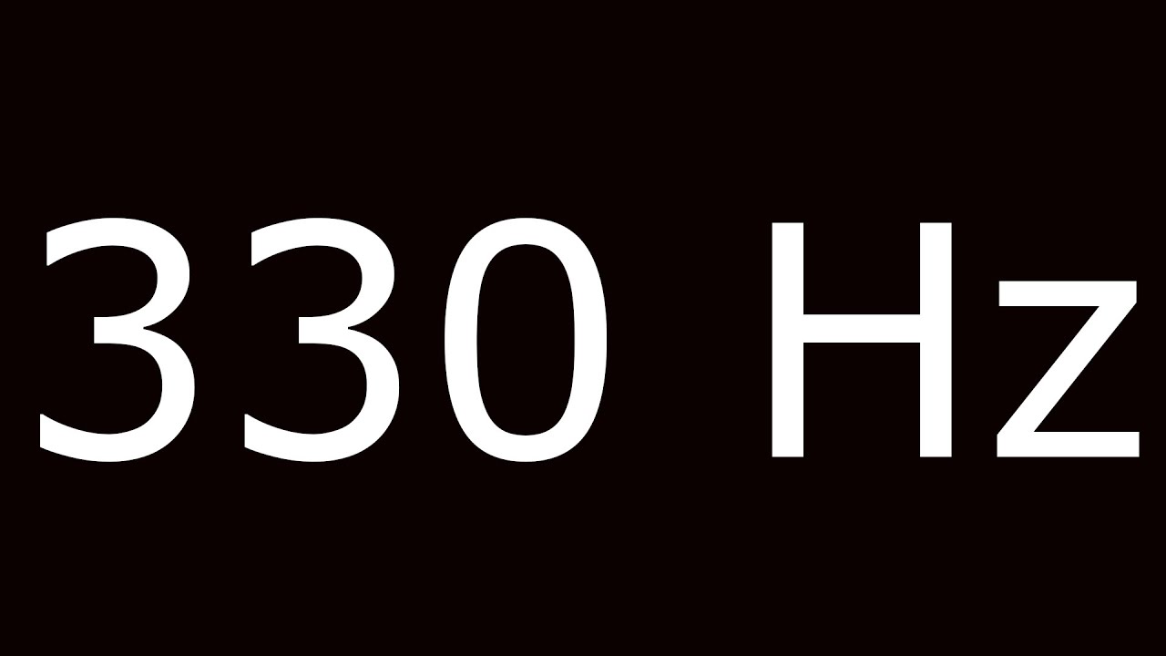 330 Hz Frequency Test - YouTube