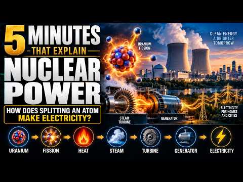 5 Minutes That Explain Nuclear Power: How Does Splitting an Atom Make Electricity?