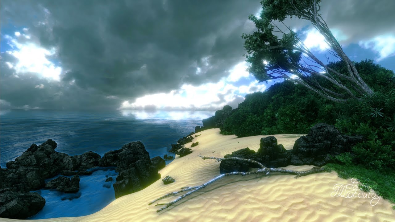 FlowScape - Beach Scene - YouTube
