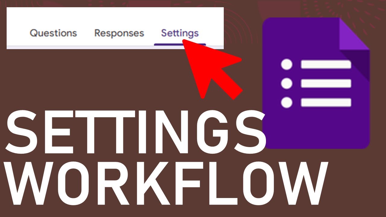 How to Optimize Google FORM Settings for PRODUCTIVITY - YouTube