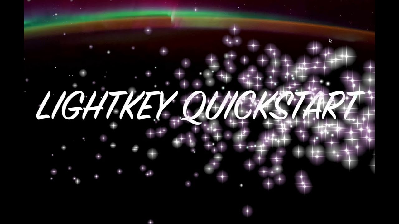 MUSI 3500: Lightkey quickstart video - YouTube