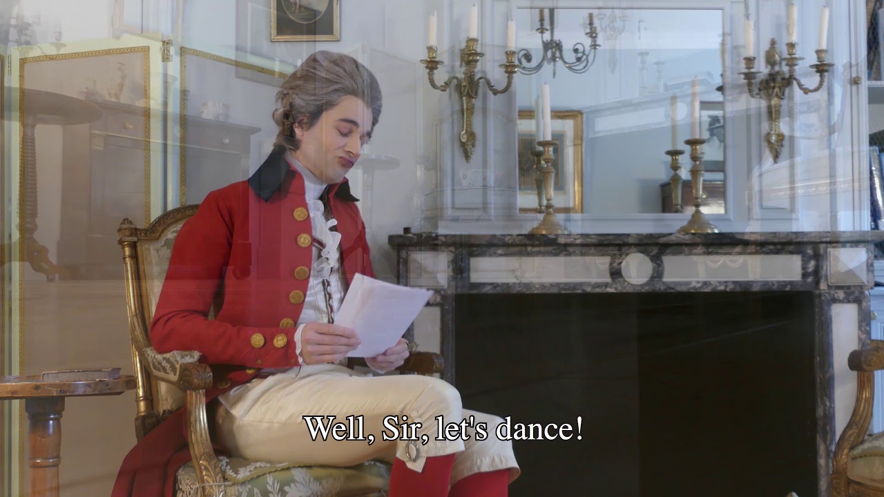 An 18th Century Dance Lesson Before a Ball in Basel - YouTube