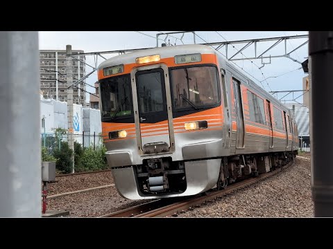 JR東海313系8000番台 S6編成+313系2500番台 T8編成 普通 島田行き - YouTube