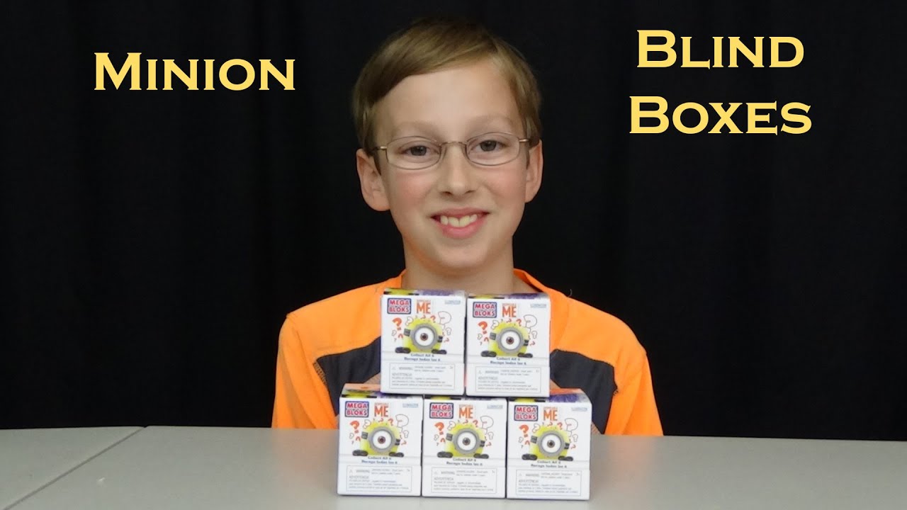 DESPICABLE ME MINION BLIND PACKS SERIES 1 MEGA BLOKS | COLLINTV - YouTube