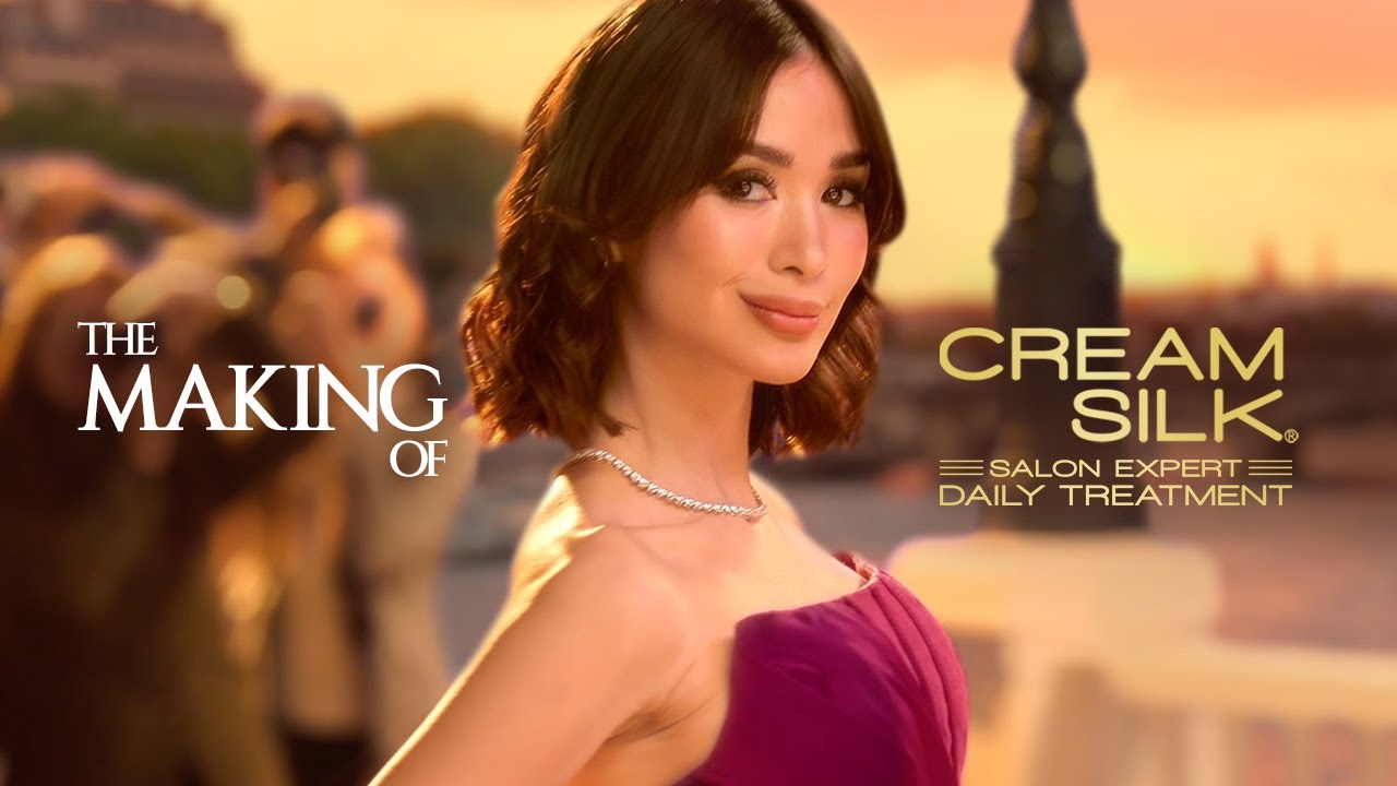THE MAKING OF: CreamSilk #PowerOverDamage with Heart Evangelista - YouTube
